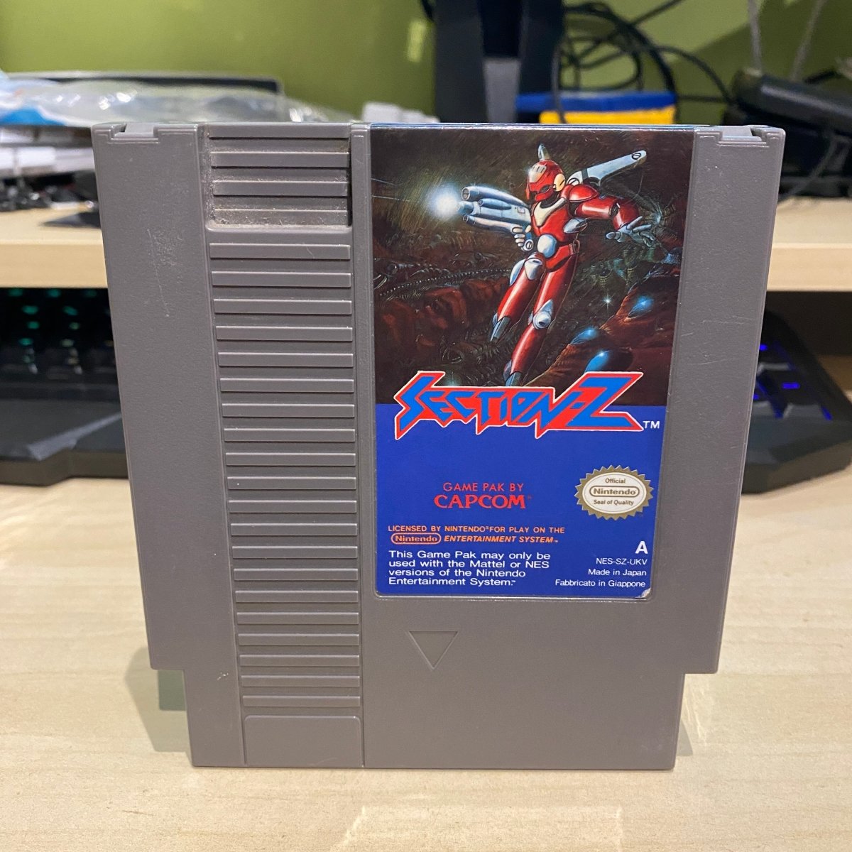 Section z Nes game cart only – retro game store uk - 8BitBeyond.com