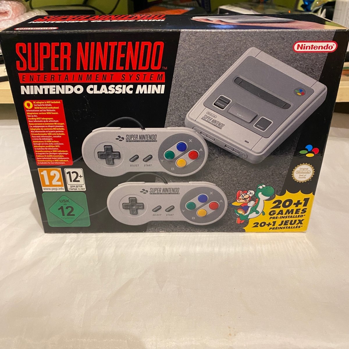 Super Nintendo SNES Mini Console boxed – retro game store uk ...