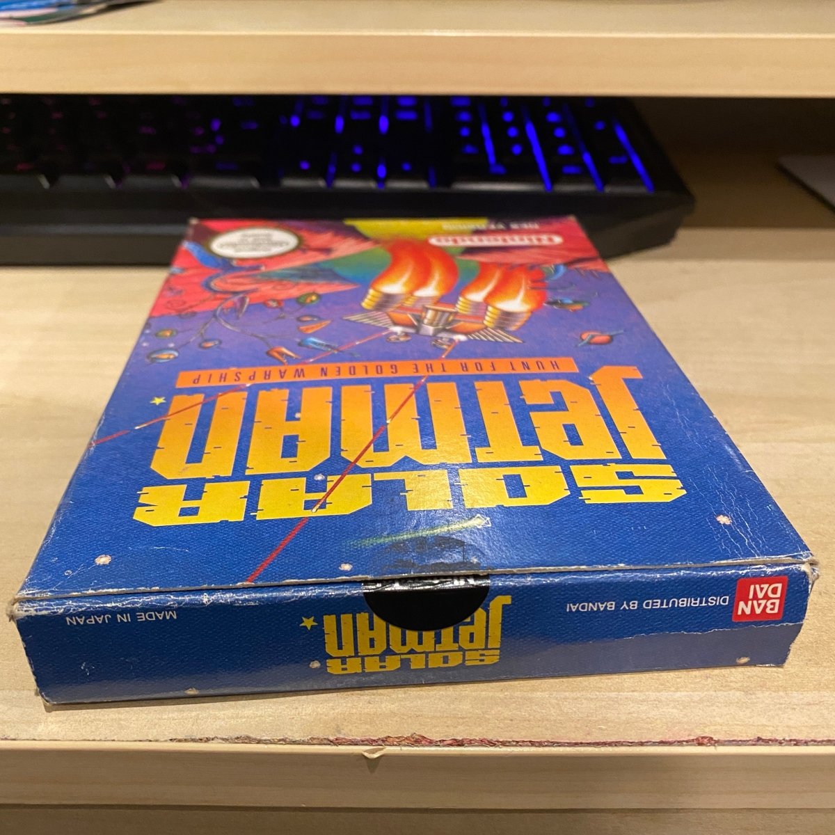 Solar jetman Nes game complete – retro game store uk - 8BitBeyond.com