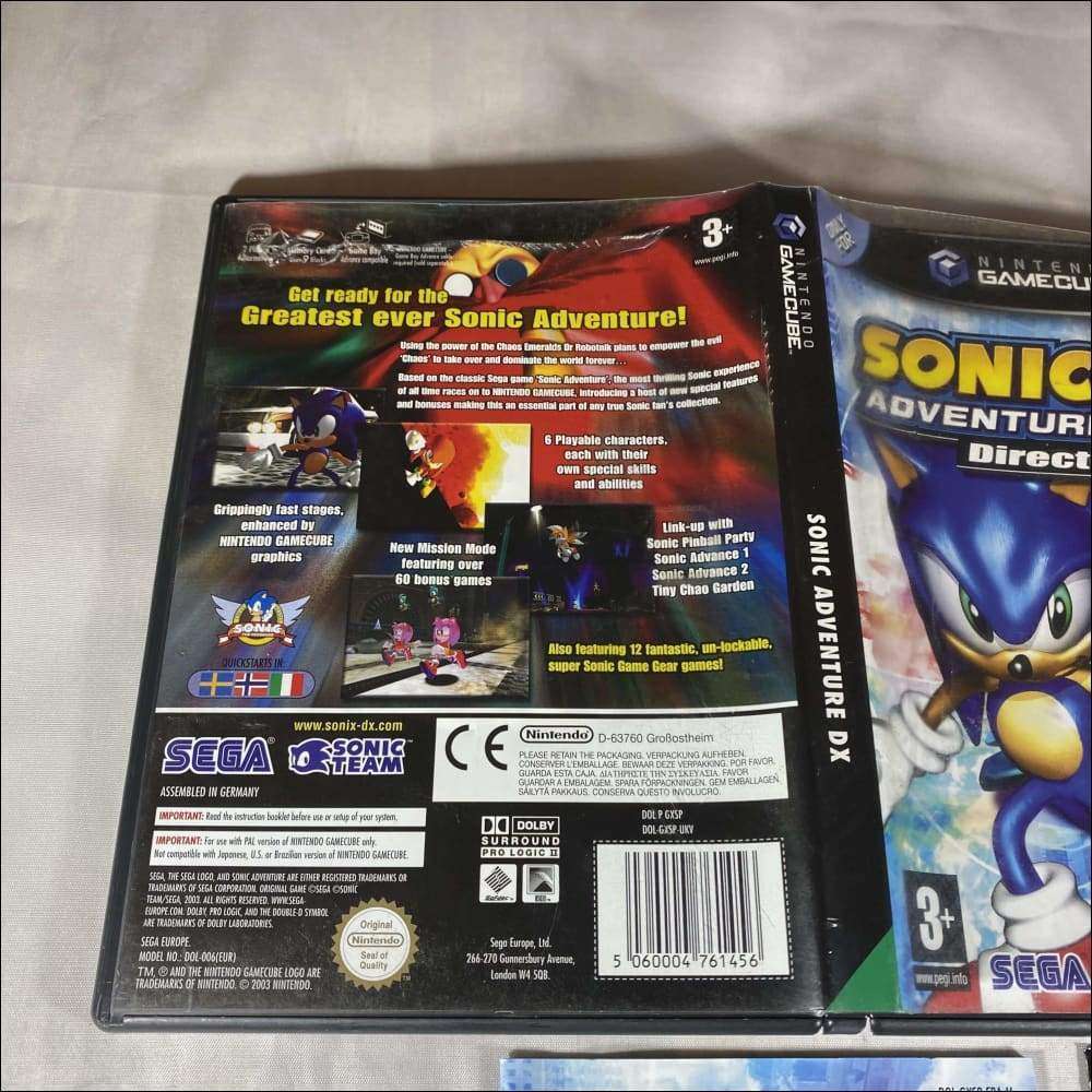 Jogos Nintendo Gamecube Sonic Sonic Adventure DX: Director's Cut