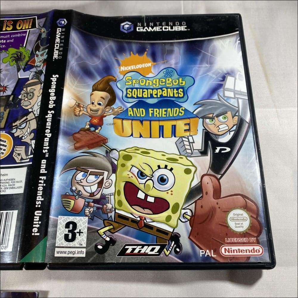 Spongebob squarepants and friends unite Nintendo GameCube game complete ...