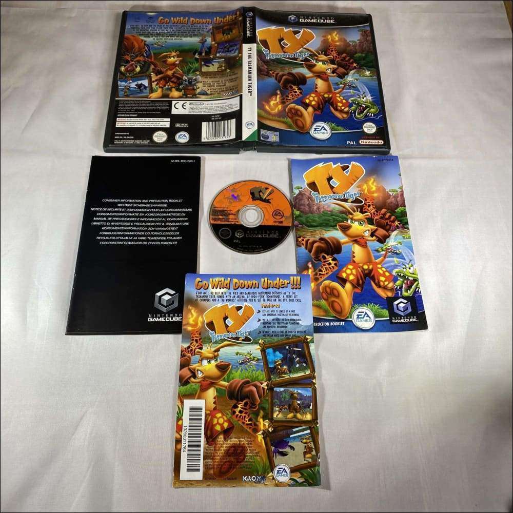 Ty the Tasmanian tiger nintendo gamecube game complete 12.99 8BitBeyond ...