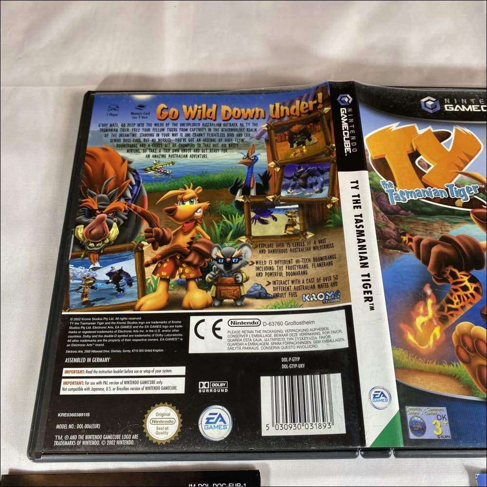 Ty the Tasmanian tiger nintendo gamecube game complete 12.99 8BitBeyond ...