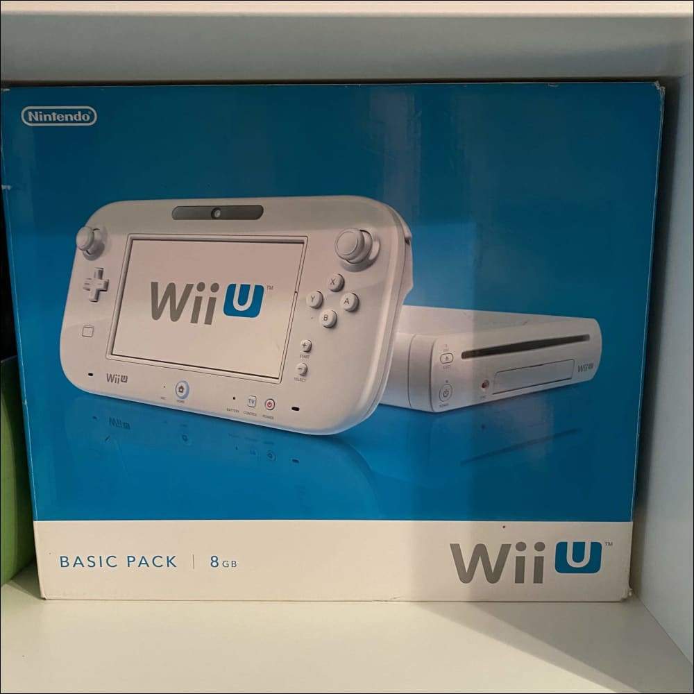 Wii u 8gb Basic console boxed 124.99 8BitBeyond – retro game store uk ...
